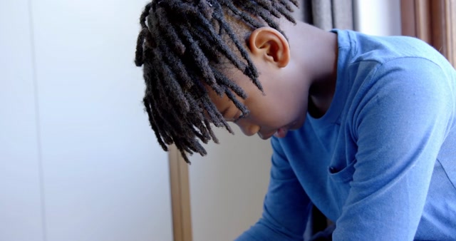 Sad Black Kid Stock Footage: Royalty-Free Video Clips - Storyblocks