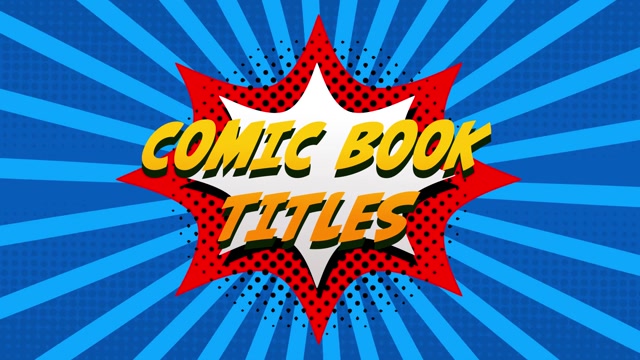 Comic Book Templates Royalty-Free - Storyblocks