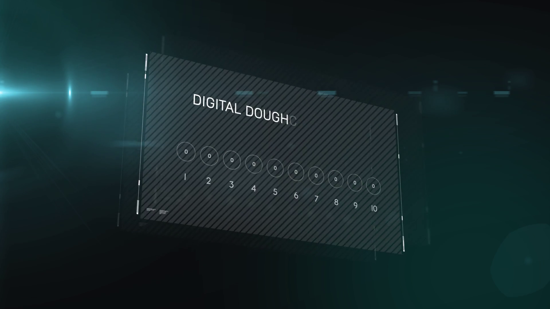 Digital Doughnut Chart Template SBV-338823888 - Storyblocks