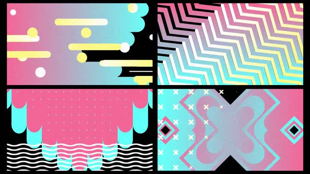 Colorful Shapes Templates Royalty-Free - Storyblocks