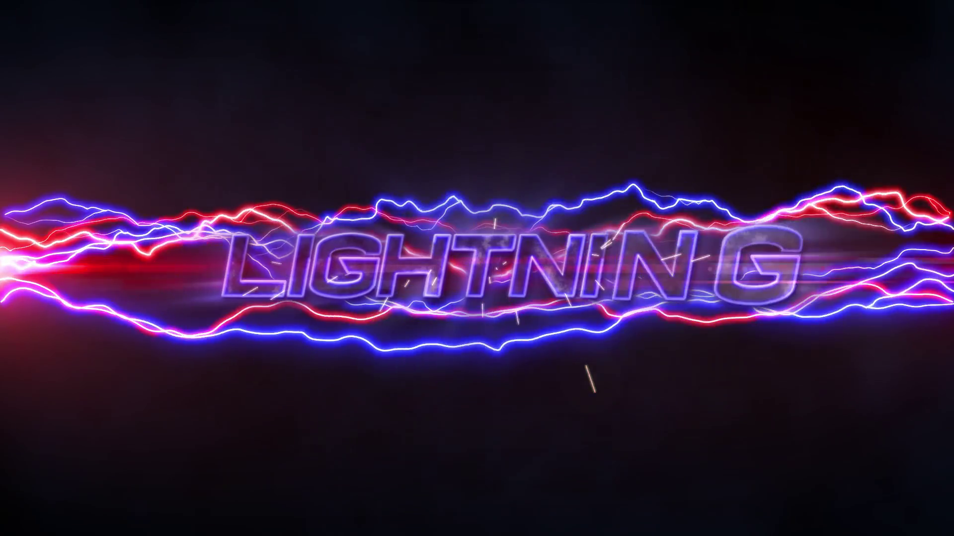 Lightning Action Title Template SBV-338946415 - Storyblocks