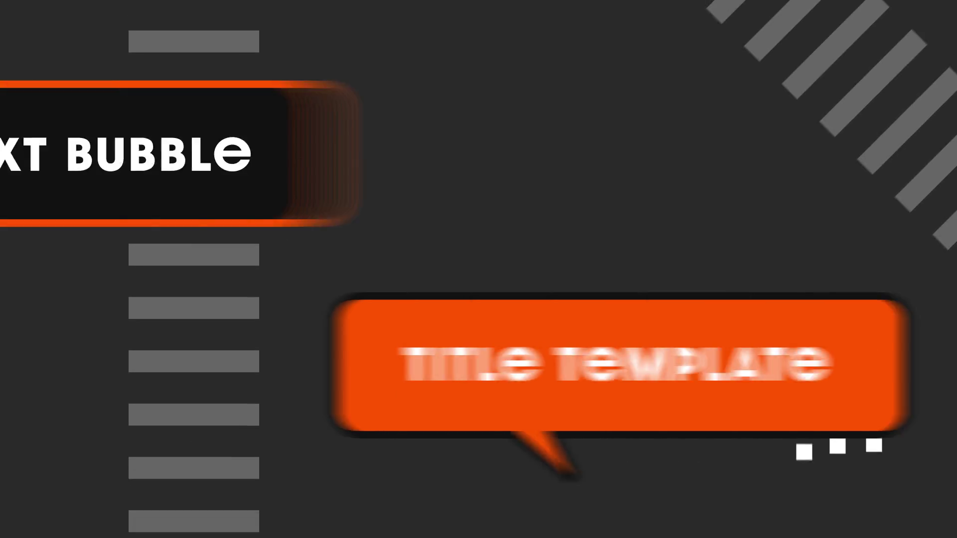 Message Bubble Title Template SBV-346405337 - Storyblocks