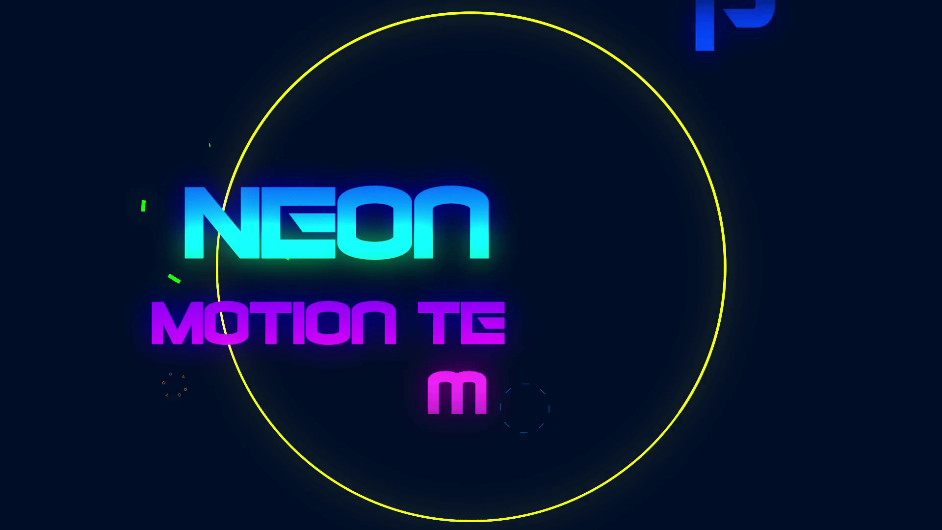 Neon Pop Title Animation Template SBV-338823490 - Storyblocks