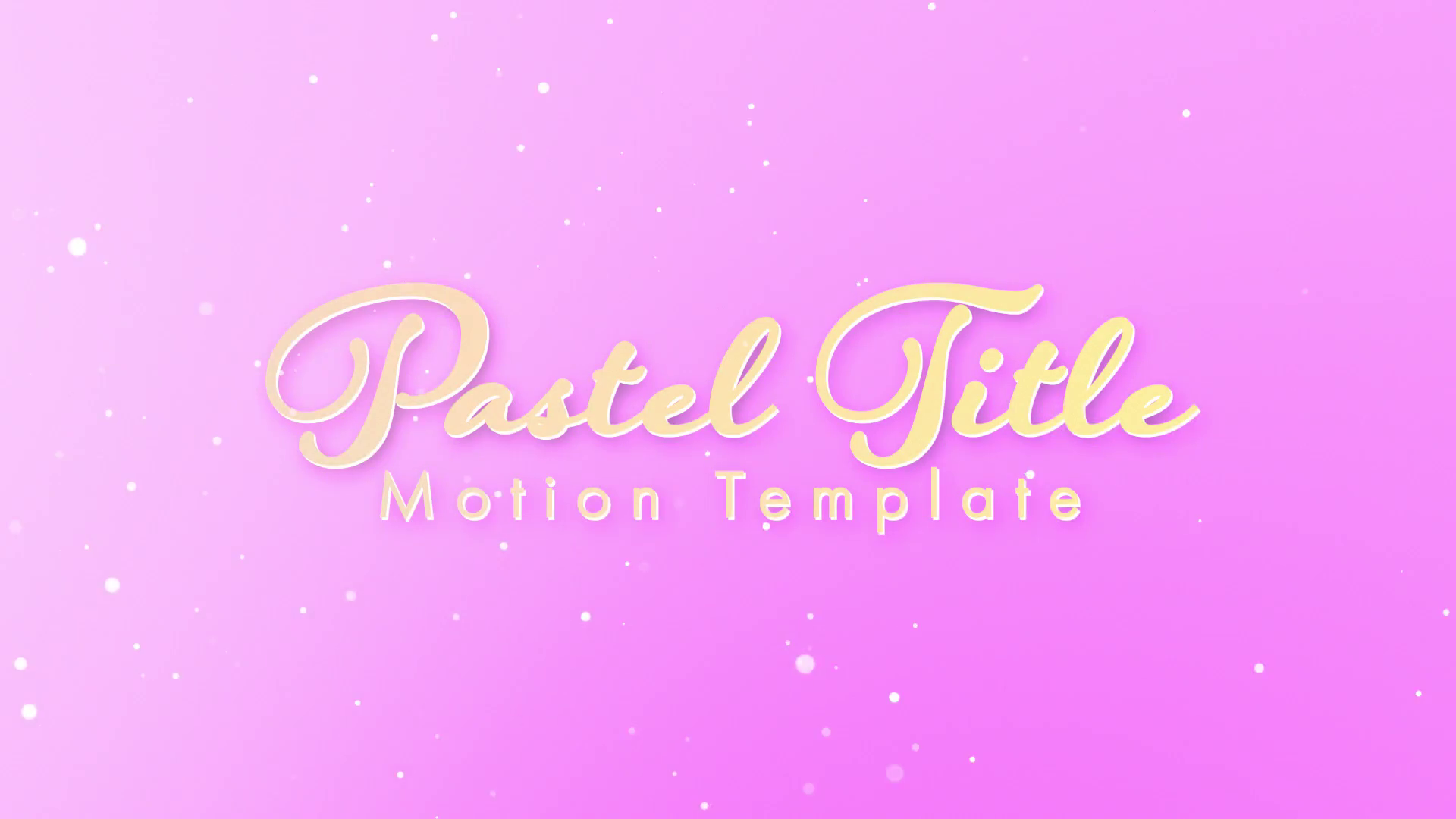 Pastel Title Animation Template SBV-338823574 - Storyblocks