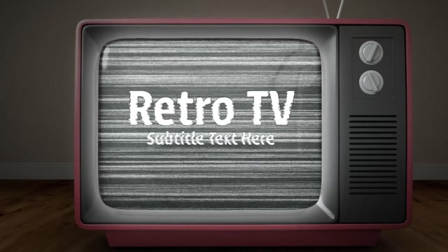 Ae Templates Vintage TV Templates Royalty-Free - Storyblocks