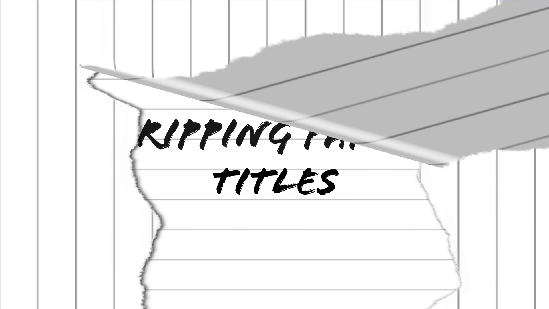 Ripping Paper Titles - Storyblocks