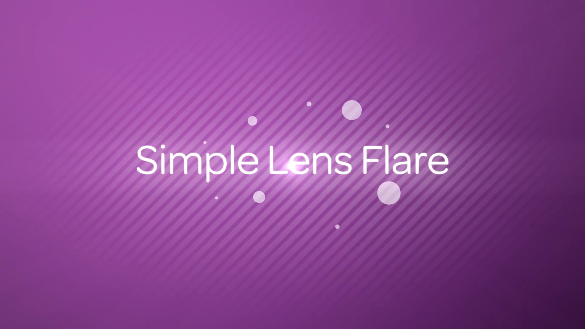 Simple Lens Flare Title Template SBV-338823885 - Storyblocks
