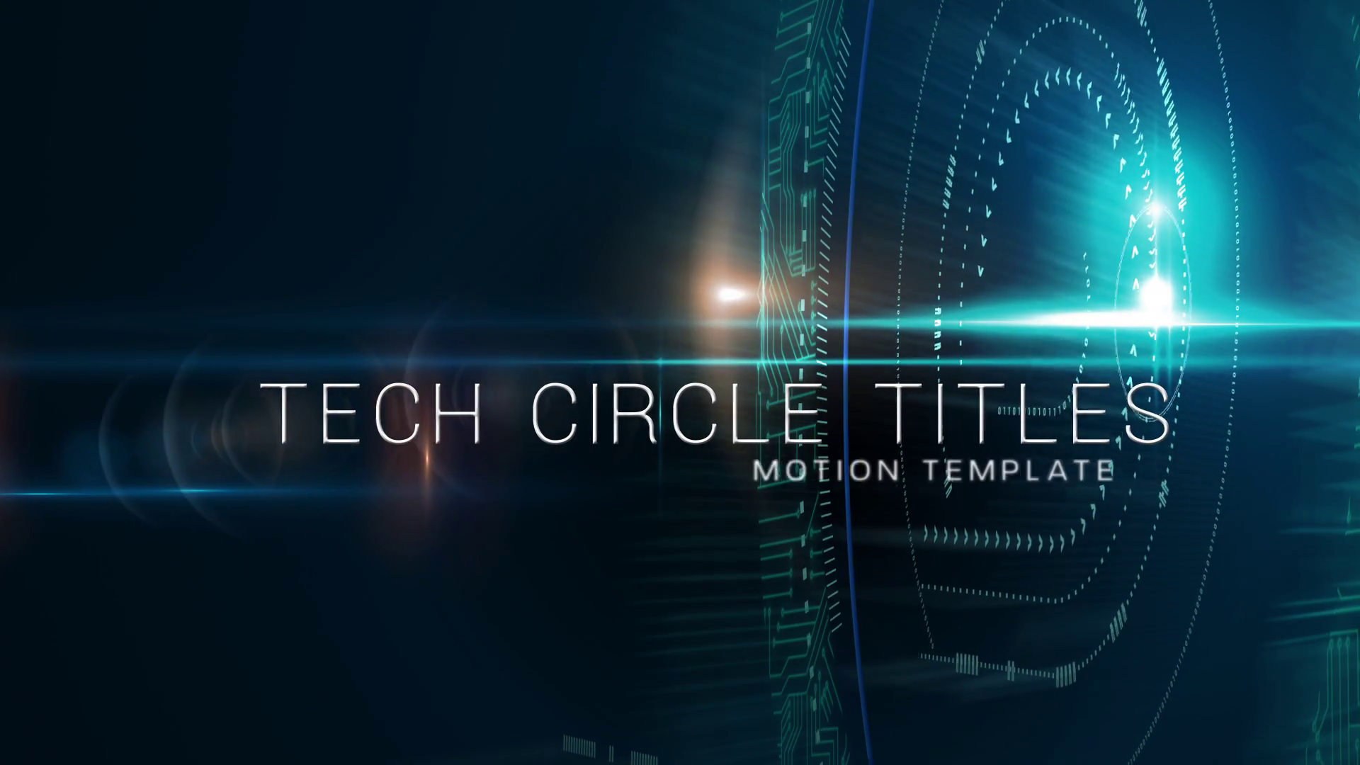Tech Circle Titles Template SBV-338768398 - Storyblocks