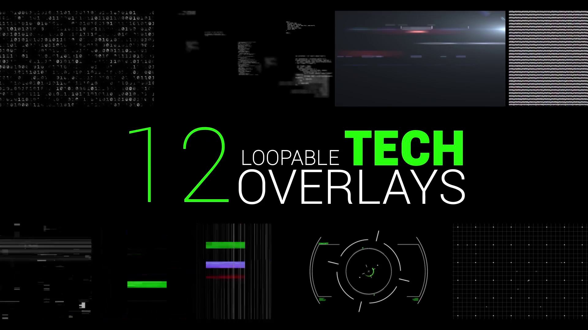 Tech Overlays Template SBV-338823911 - Storyblocks