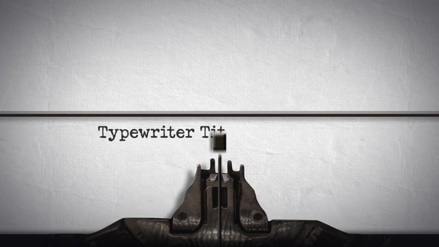 Typewriter Templates Royalty-Free - Storyblocks