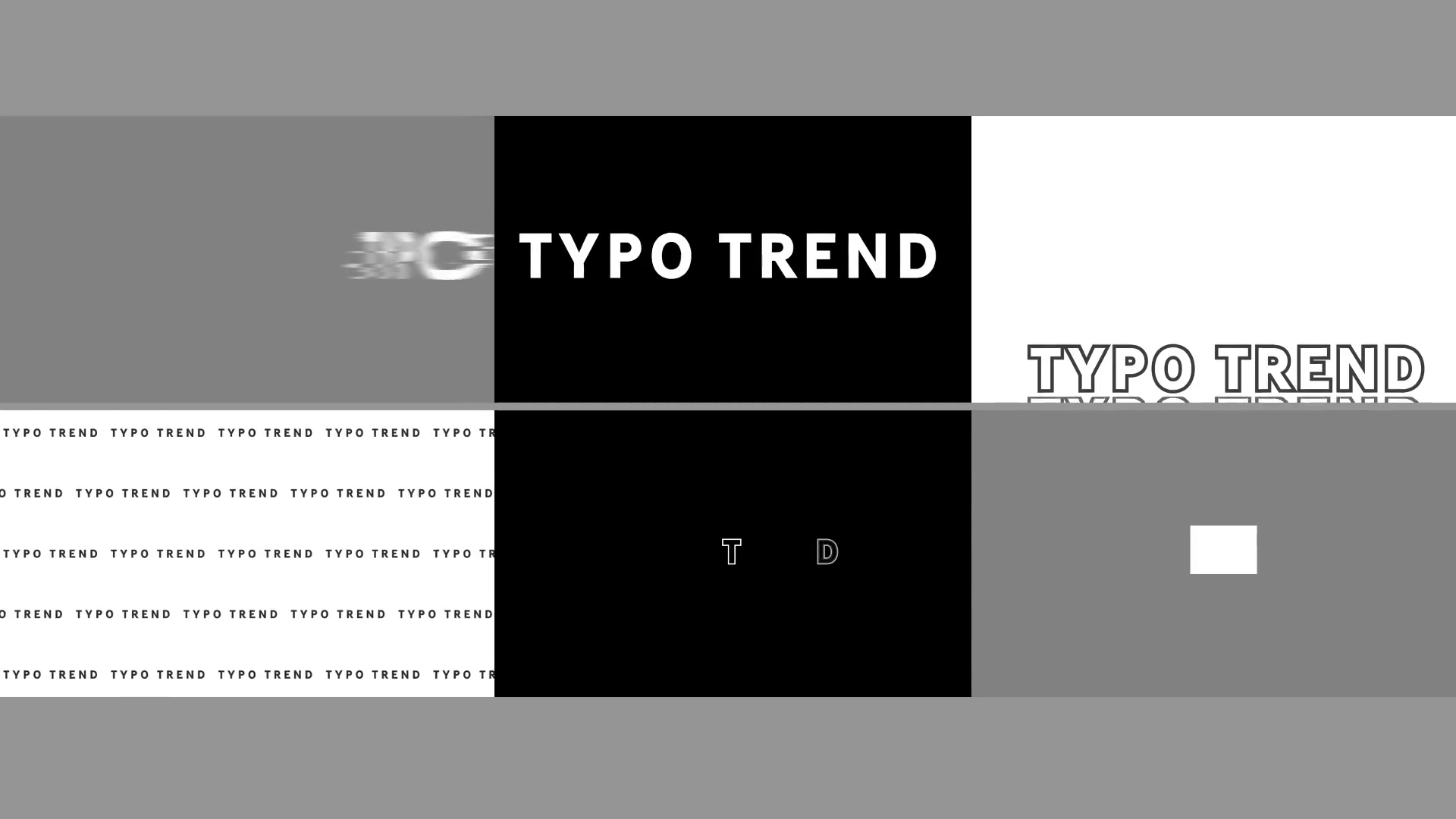 Typo Trend Titles Template SBV-339002345 - Storyblocks