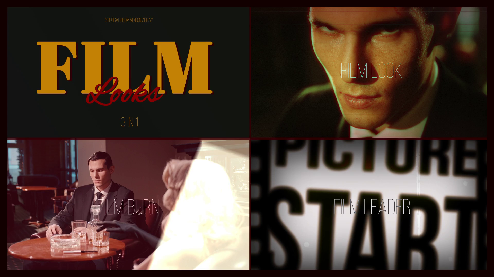 Film Looks | Premiere Pro Template SBV-348762725 - Storyblocks