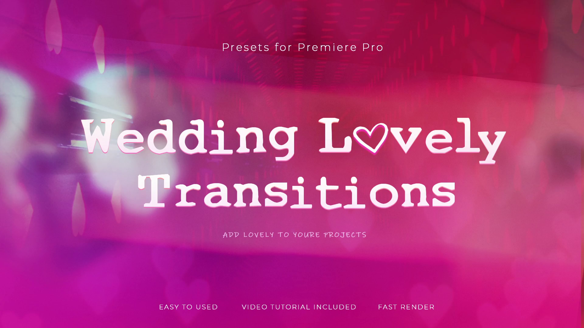 Elegant Transitions Wedding Videos | Template SBV-346759590 - Storyblocks