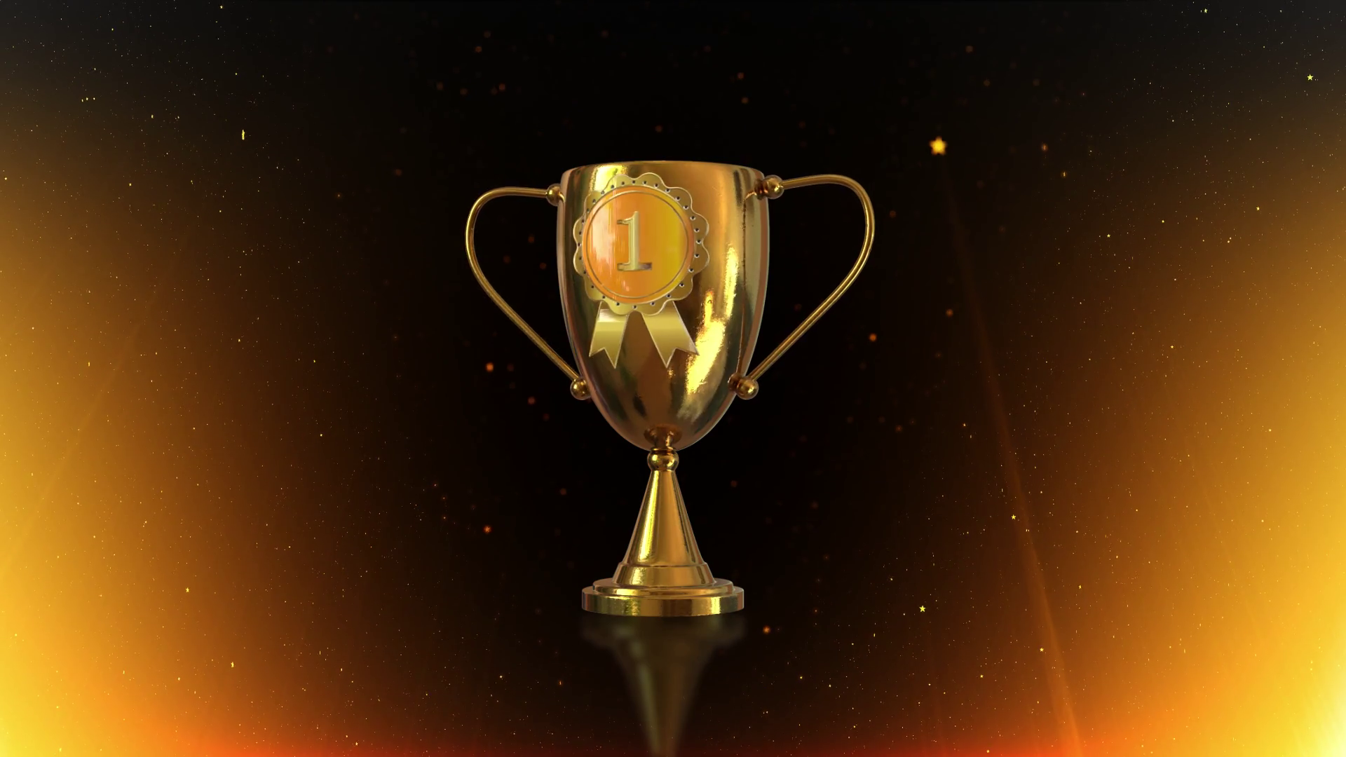 First Place 3 D Trophy Gold Award Stock Motion Graphics SBV-347386320 ...