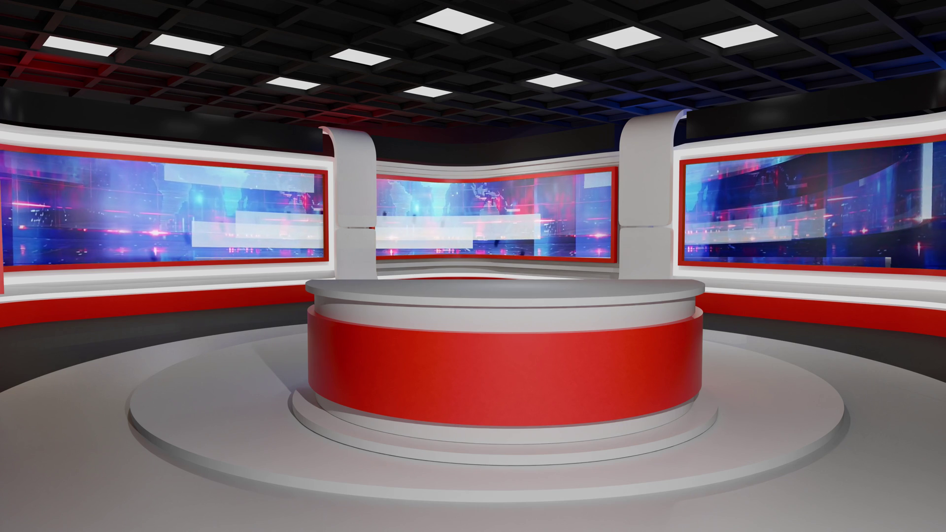 3d Virtual News Studio Background Loop Stock Motion Graphics SBV-351933846 - Storyblocks
