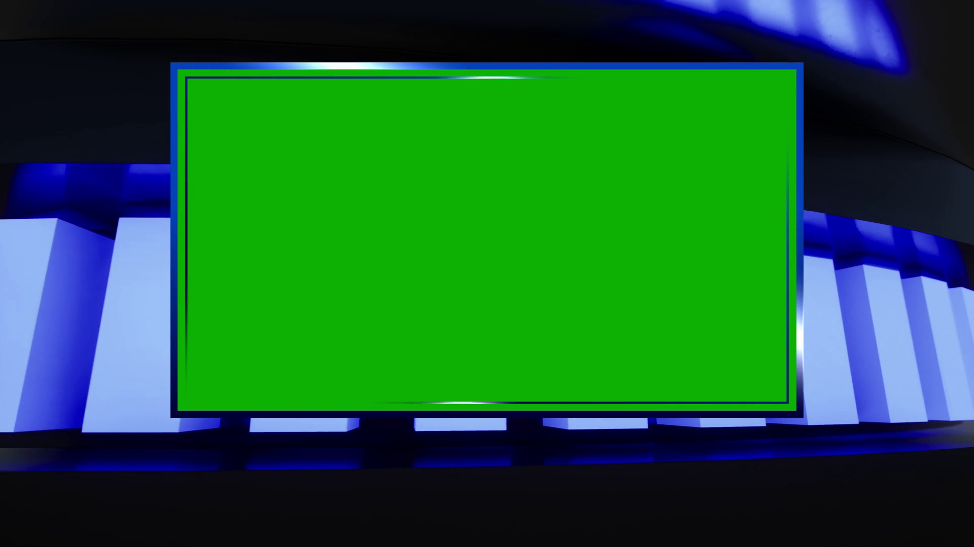 Background Tv News Broadcast With Green Stock Motion Graphics SBV ...