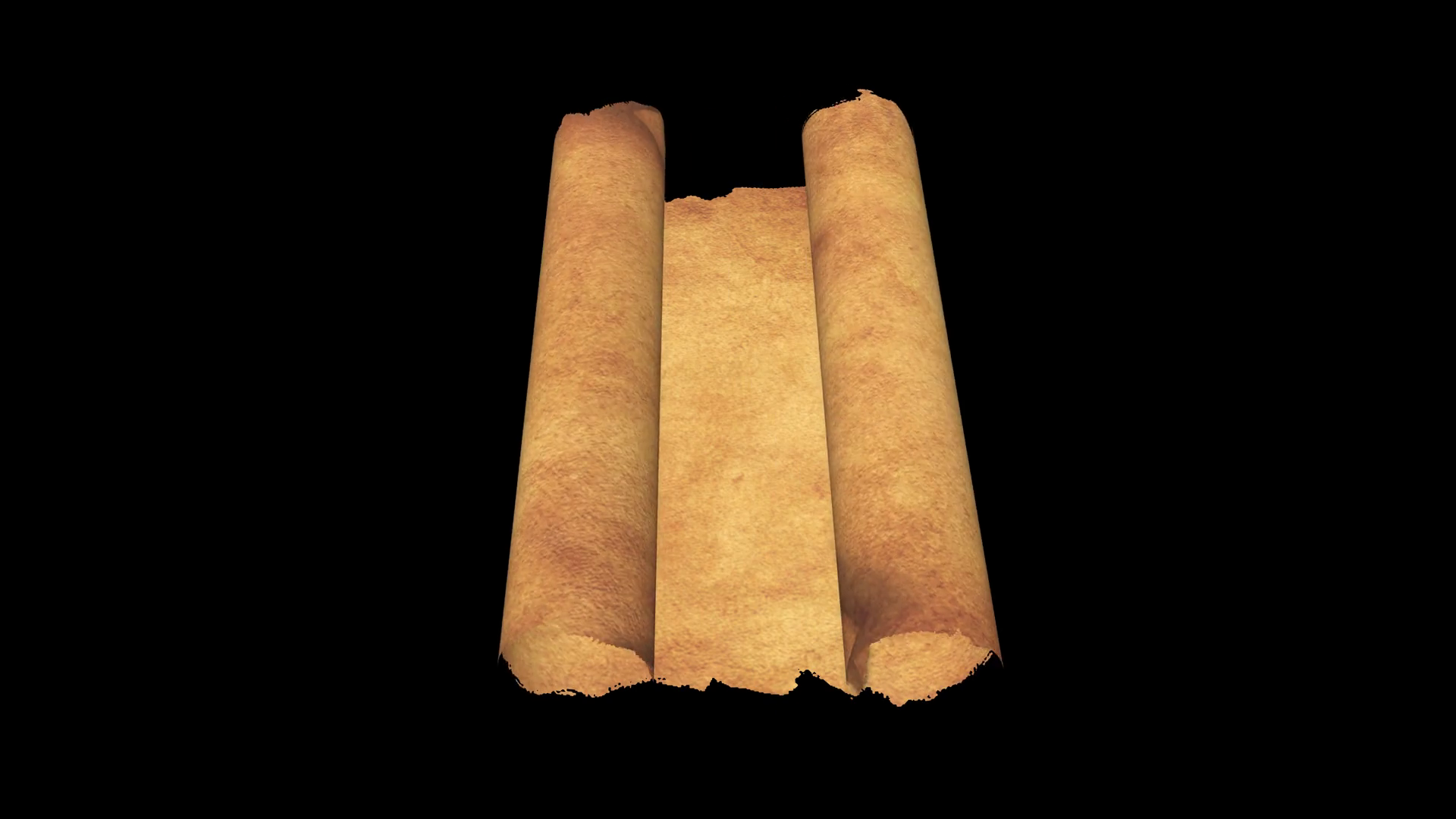 Old Paper Scroll Opening Ancient Scrolls Stock Motion Graphics SBV ...