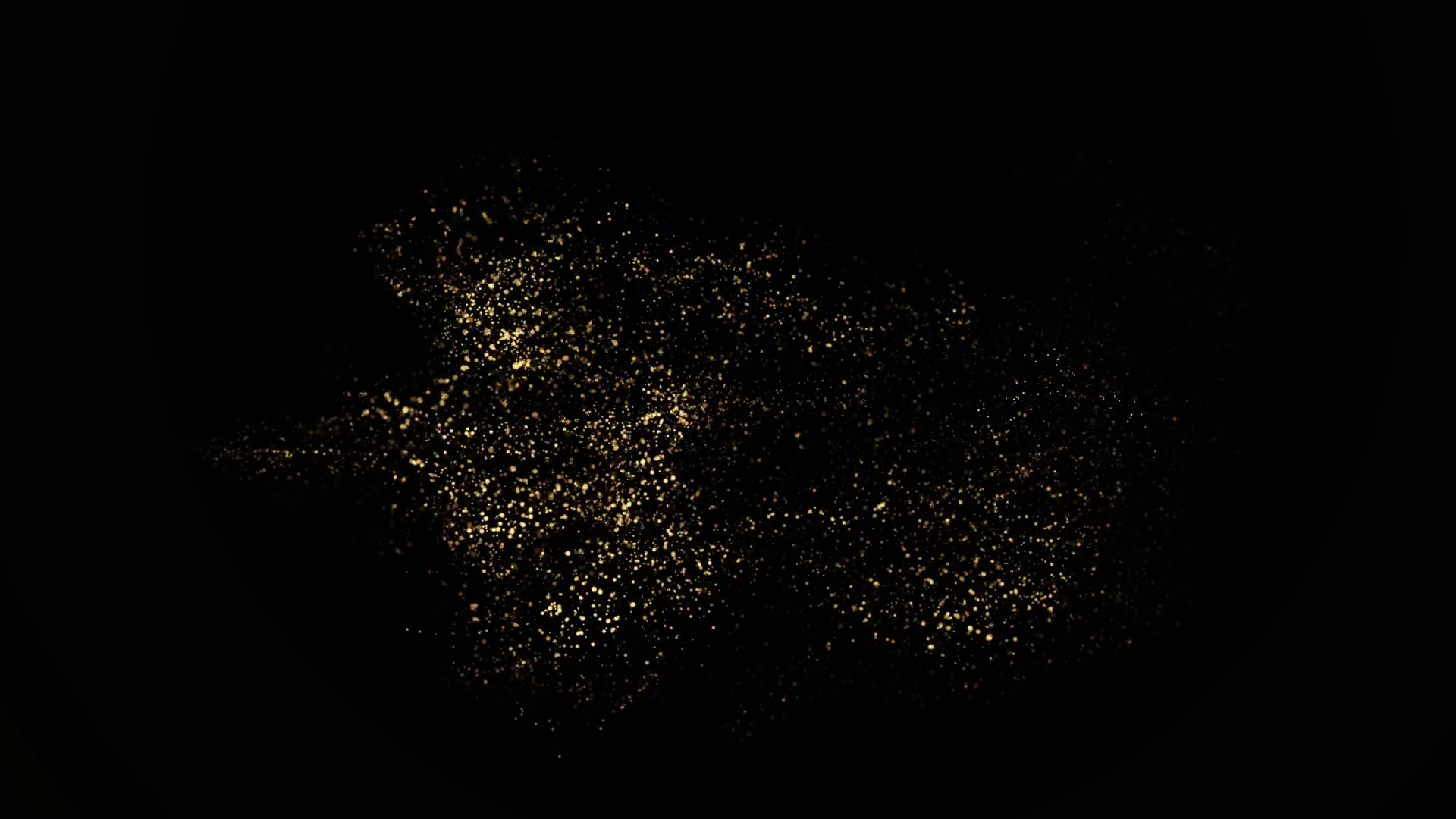 Particles Gold Background Loop 24 Stock Motion Graphics SBV-347345053 ...