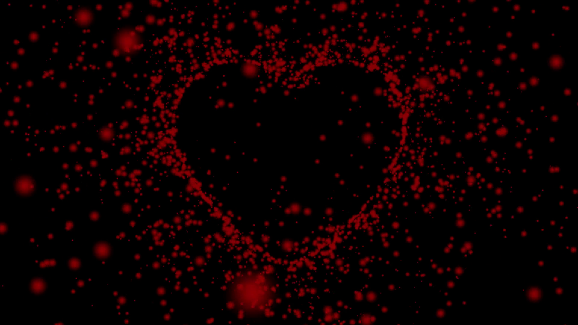 Particles Heart Loop Background Events Stock Motion Graphics SBV ...