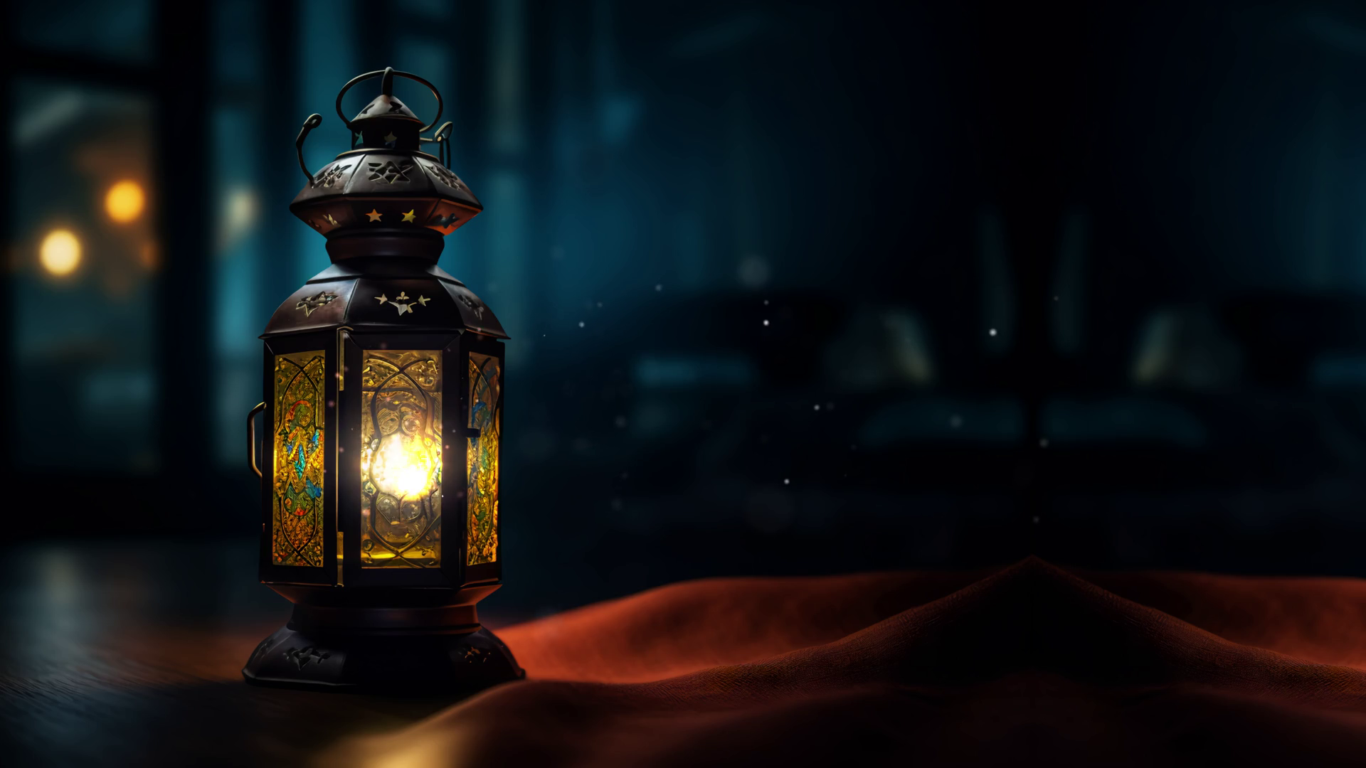 Ramadan Lantern Background Loop 8 Stock Motion Graphics SBV-348471935 ...