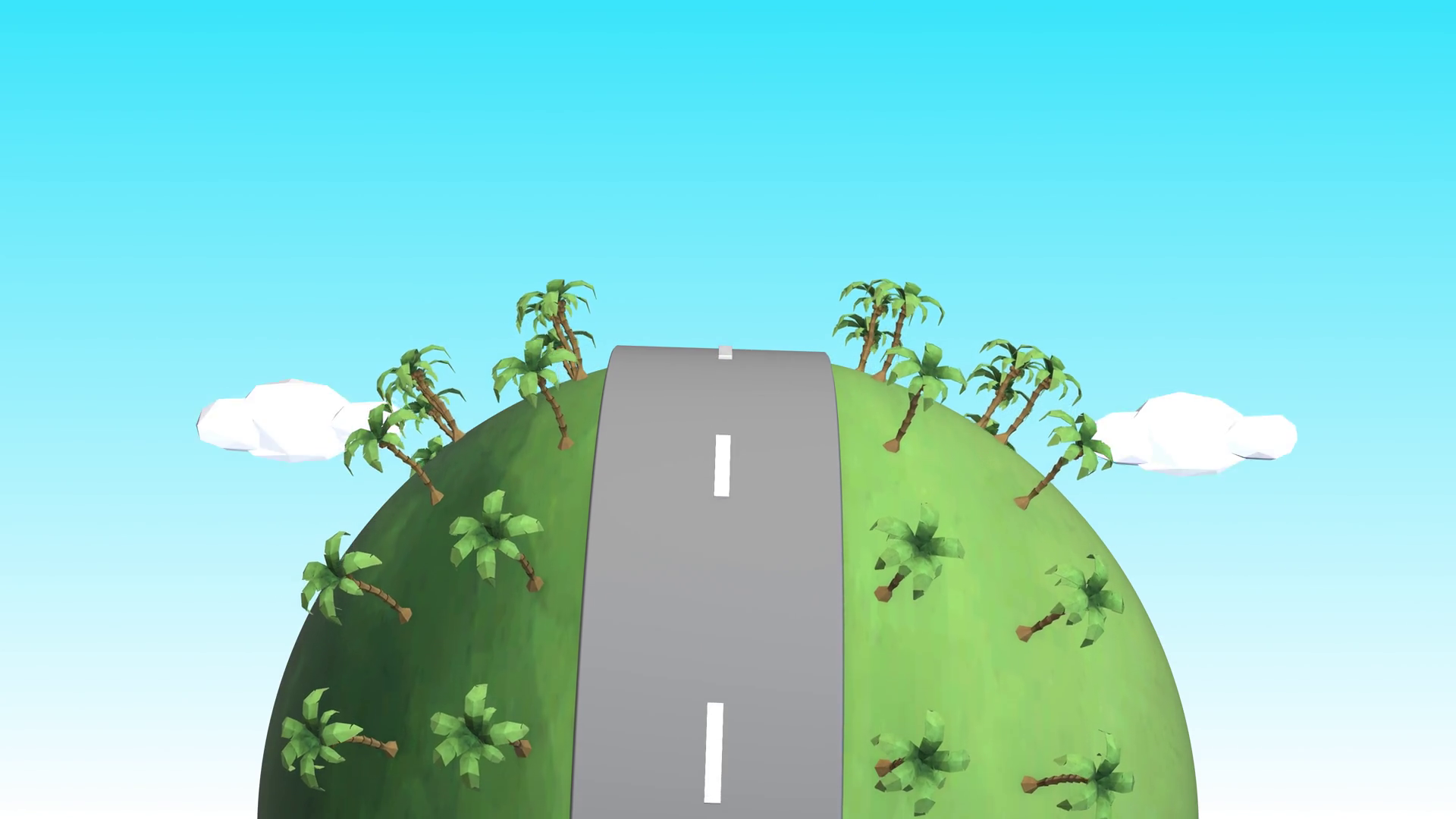 Summer Road Trip 4k Looped 3d Cartoon Style Stock Motion Graphics SBV ...
