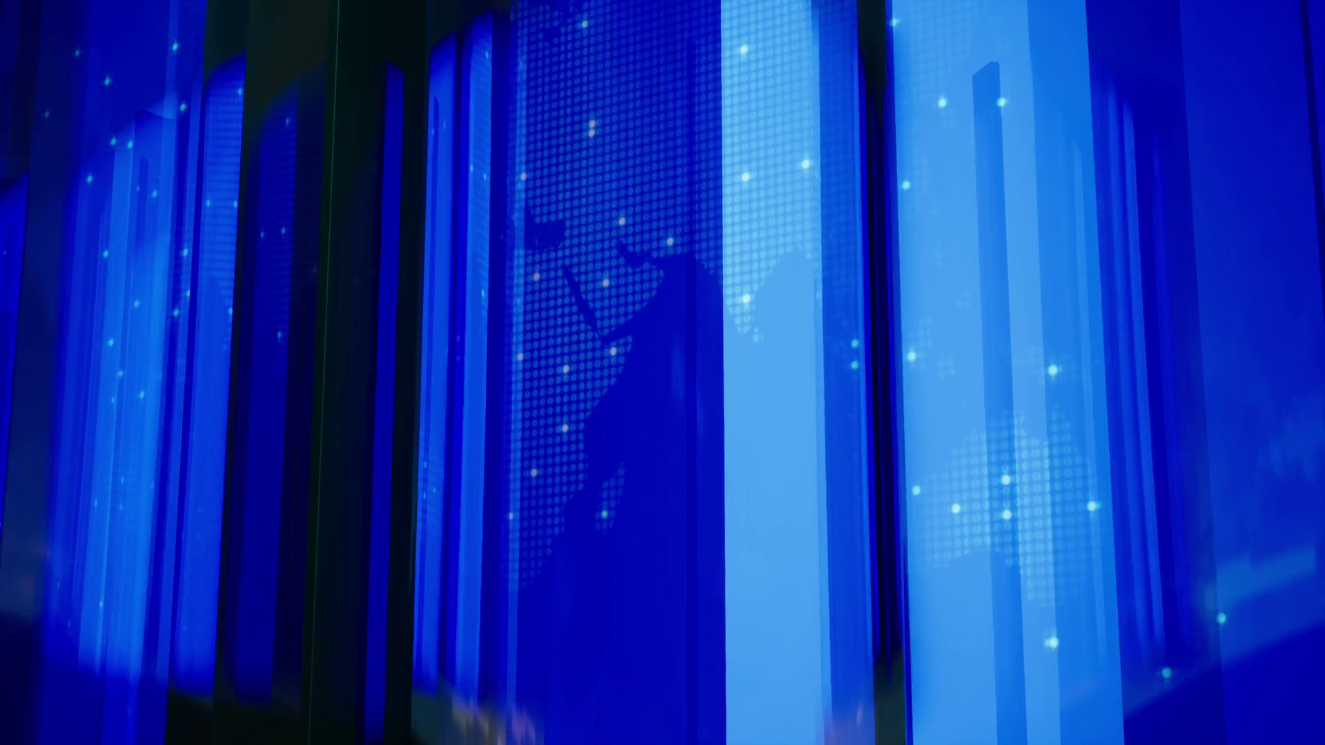 Virtual Studio Set Background Blue Broadcast Stock Motion Graphics SBV ...