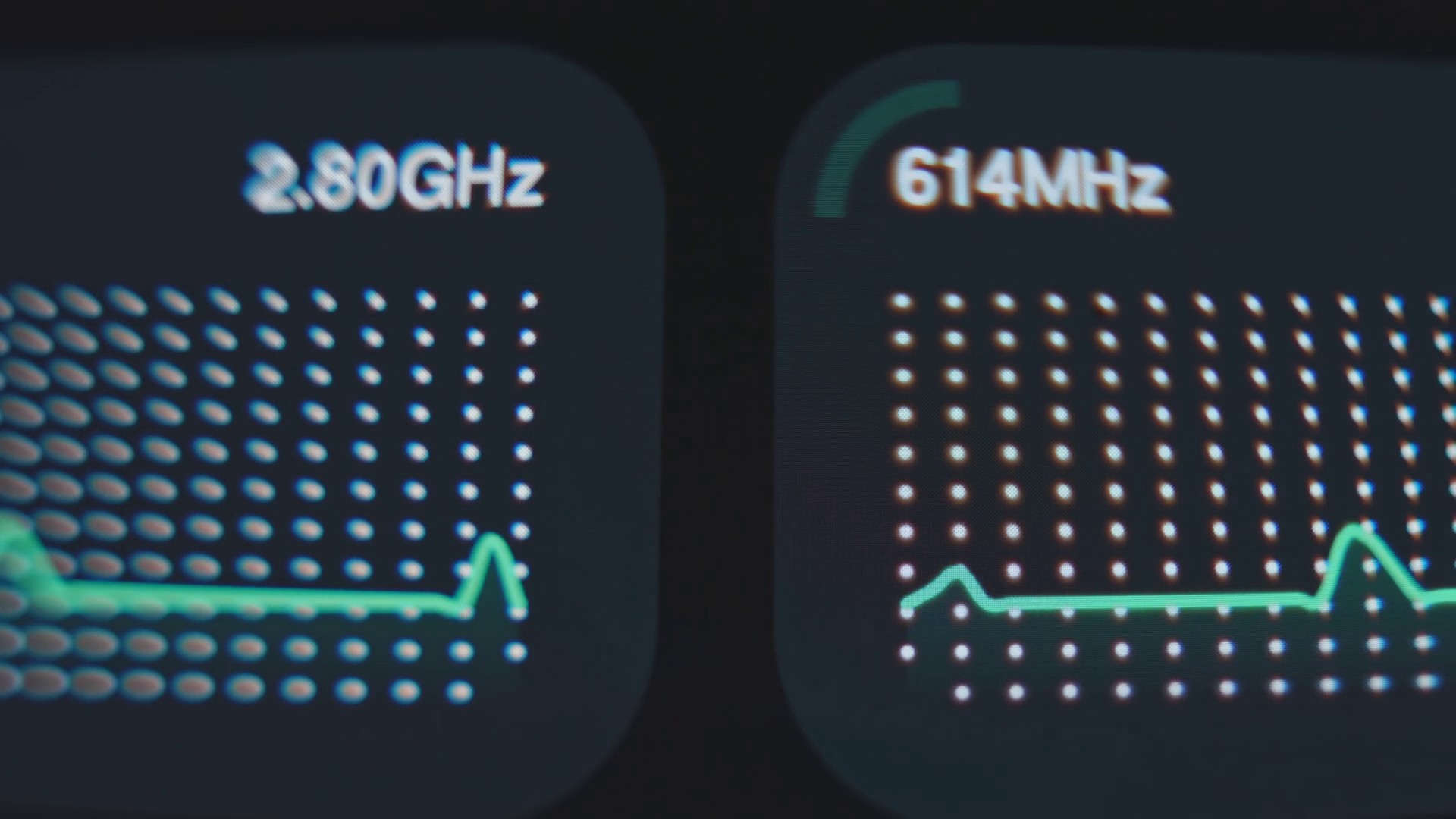 Graph Indicator Of Cpu Processor Activity Stock Footage Sbv 351835456