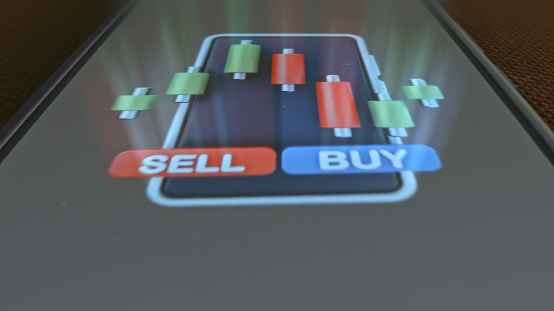 Sell Buy With Chart Graphic Presentation On Stock Footage SBV-351864515 ...