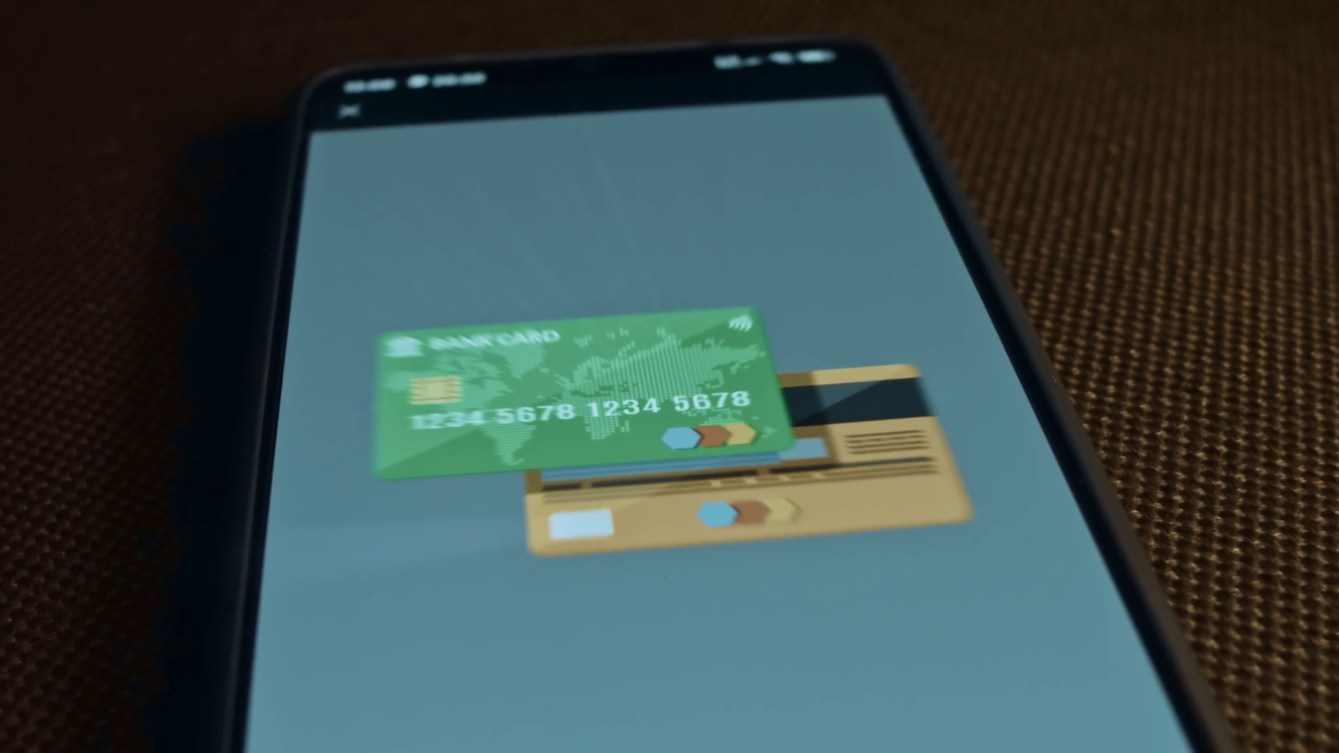 Bank Card Credit Card Graphic Presentation Stock Footage SBV-352186258 ...