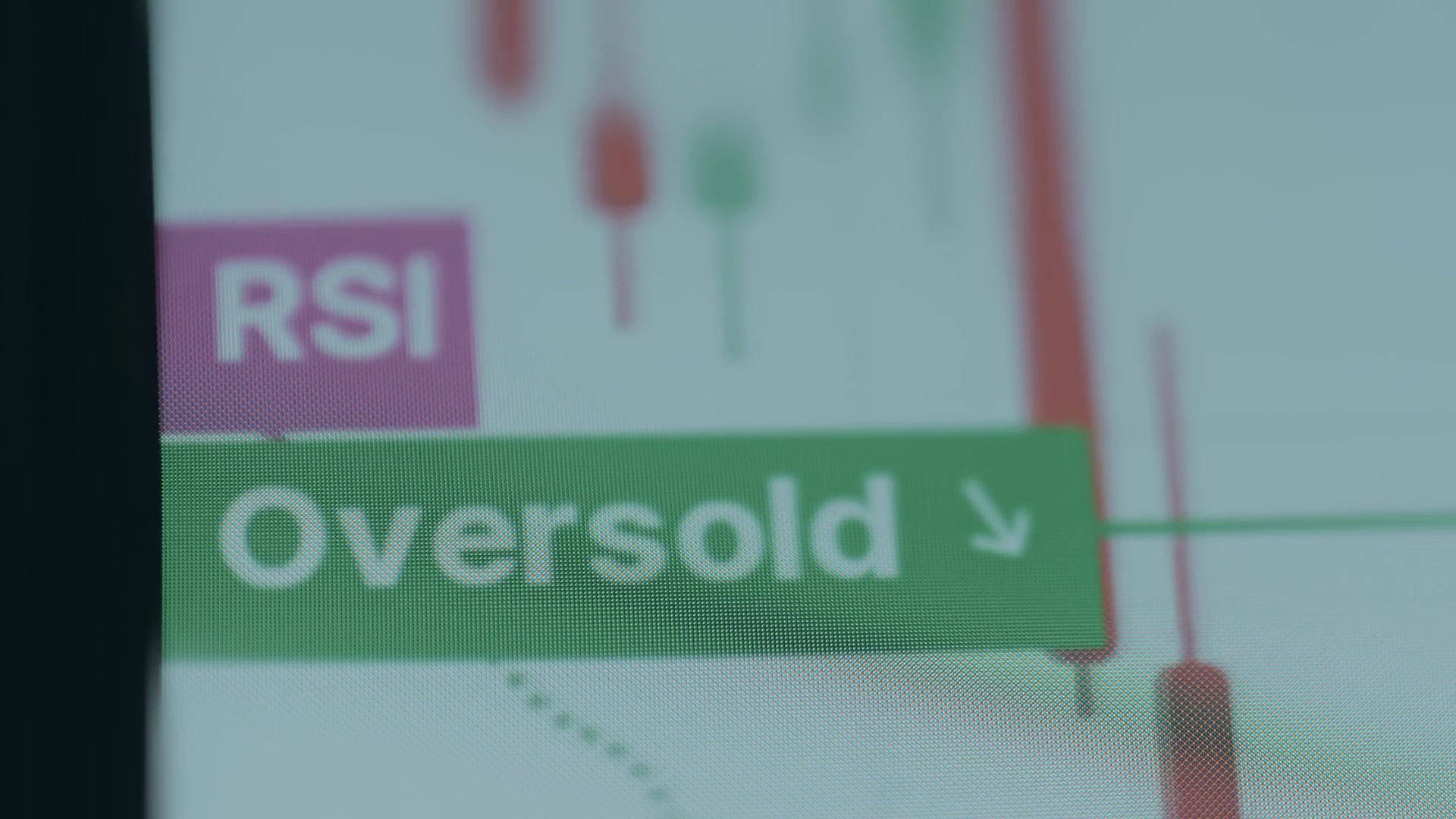 Oversold Indicator On Stock Market Stock Footage SBV-352224206 ...