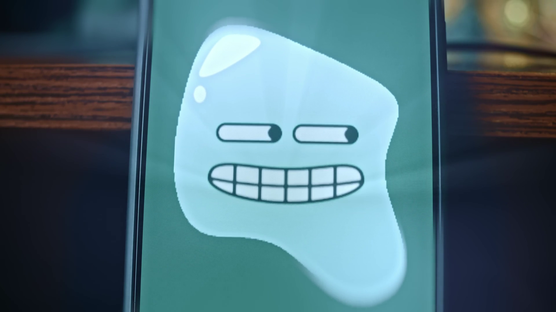 Awkwardly Smiling Emoji Meme Presentation Stock Footage SBV-352225921 ...