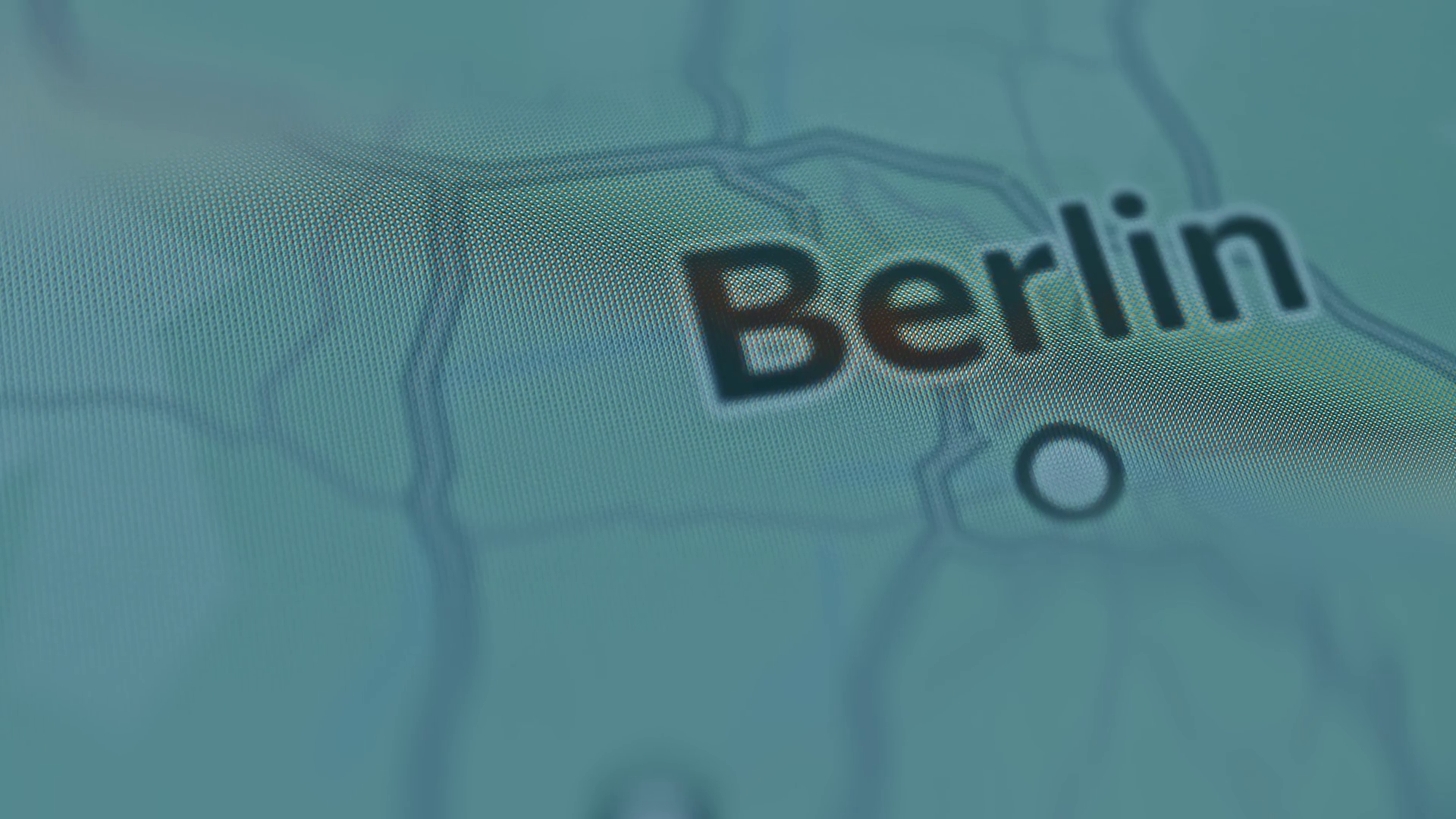Berlin Capital Of Germany Map Of Europe Stock Footage SBV-352276299 ...