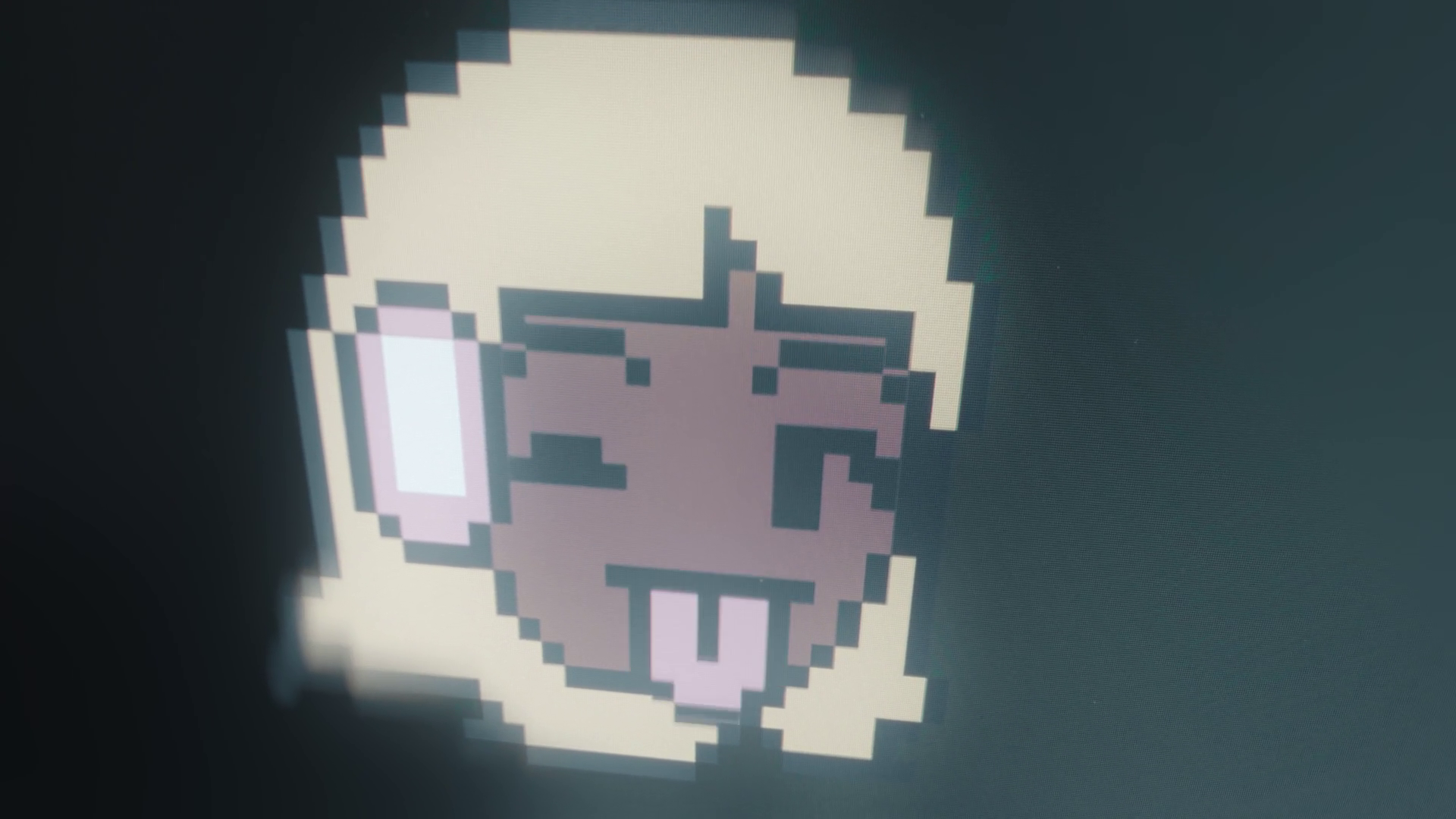 Pixel Art Character Winking Having Tongue Out Stock Footage SBV ...