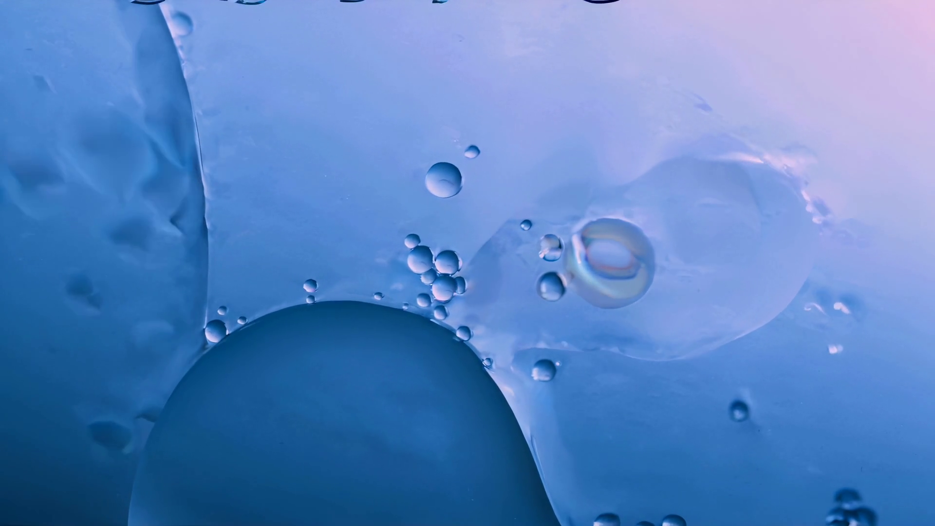 The Beautifully Captured Water Droplets Form Stock Footage SBV ...