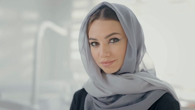 Woman Hijab Beauty Stock Footage: Royalty-Free Video Clips - Storyblocks
