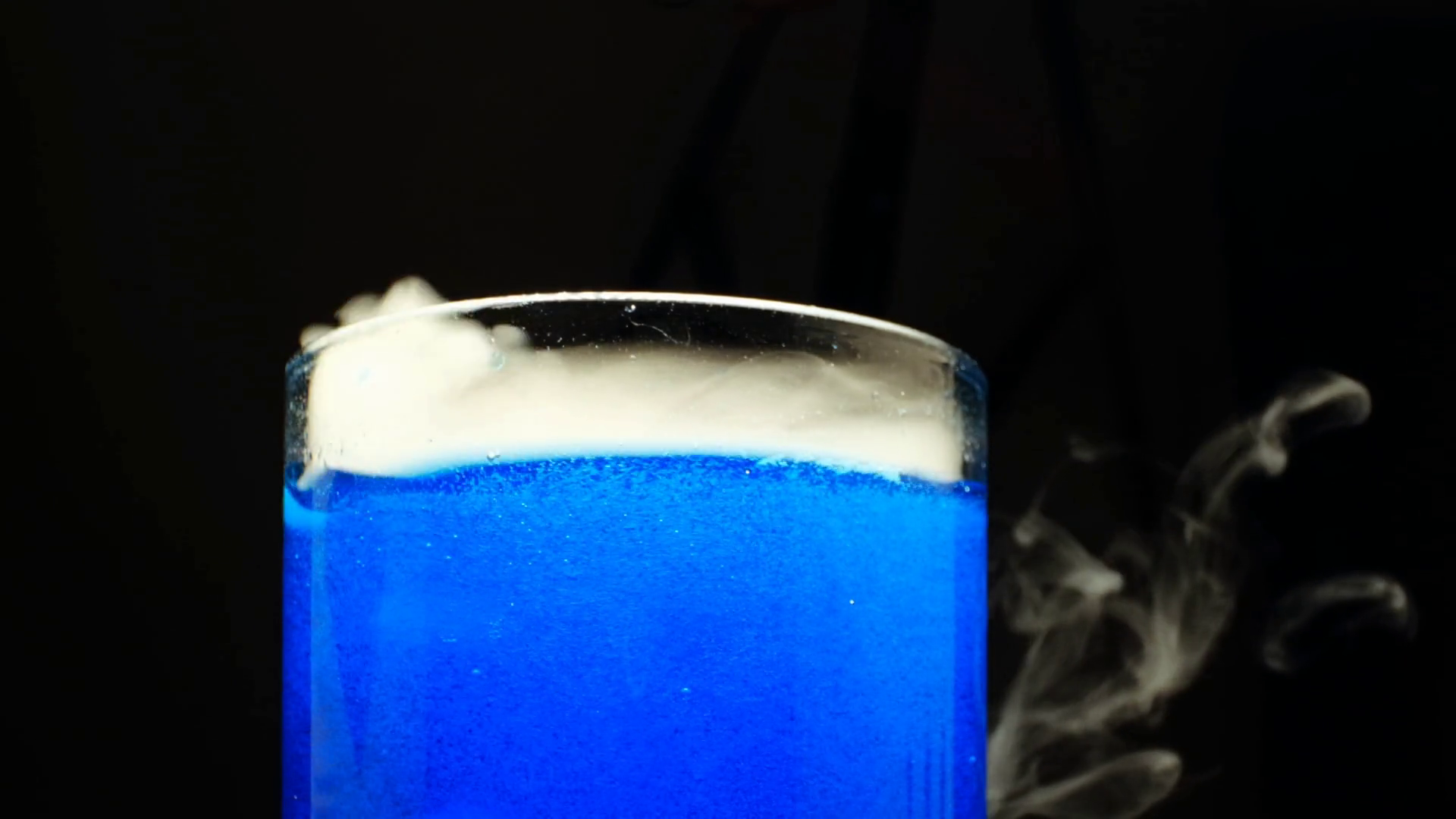 Dissolving Chemicals In Liquid Smoke On Stock Footage SBV-335288192 ...