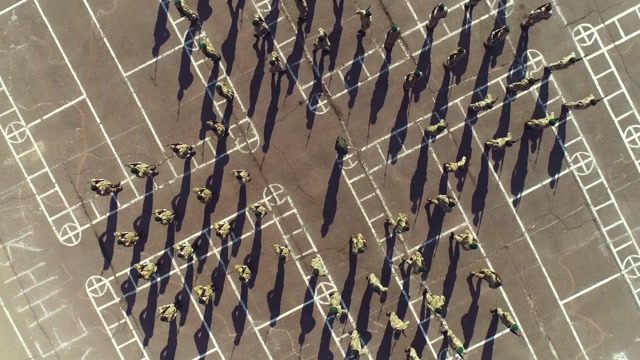 Marching Exercise Stock Footage: Royalty-Free Video Clips - Storyblocks