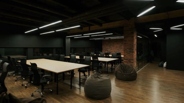 Static Office Interior Background Stock Footage: Royalty-Free Video ...