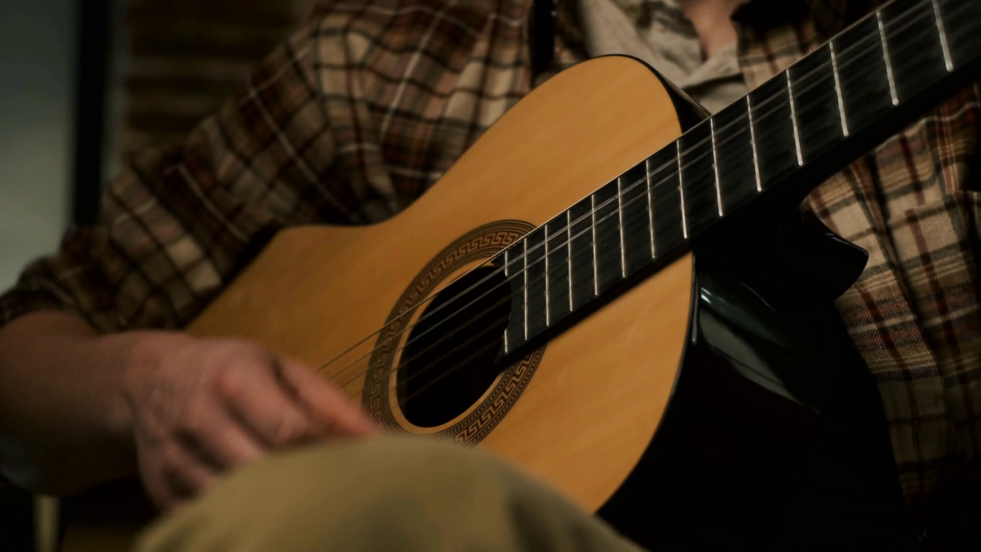 Young Man Playing Guitar Hand Strumming Stock Footage SBV-333312468 ...
