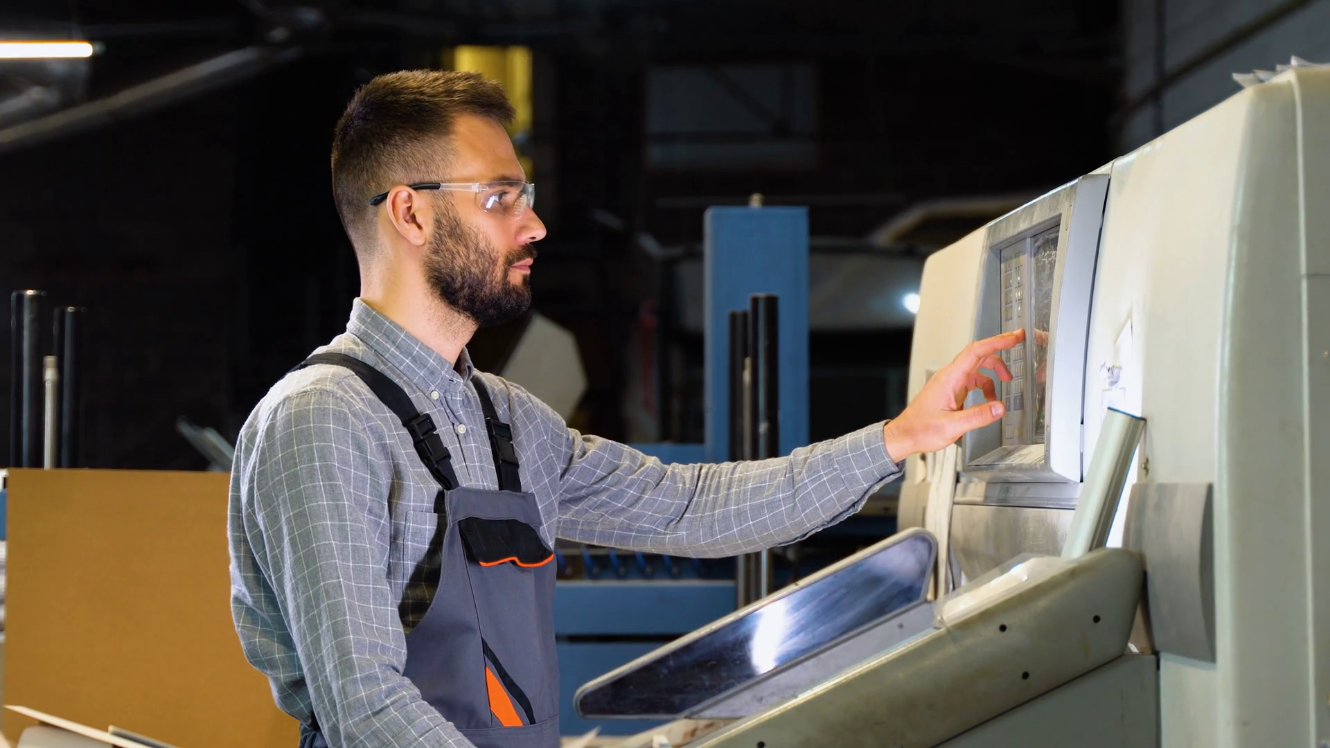 Technician Operator Checking Input Output Stock Footage SBV-352859868 - Storyblocks