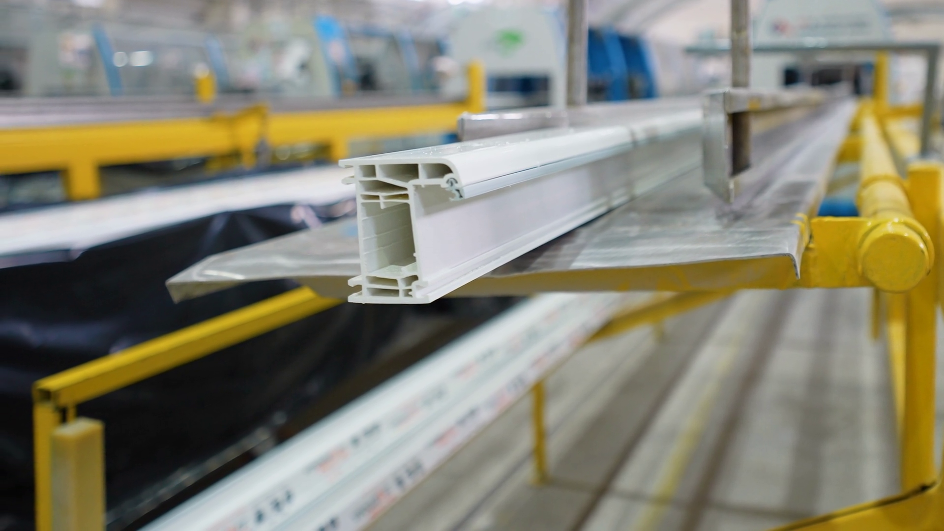 Conveyor Belt Production Plastic Window Stock Footage SBV-353043682 ...