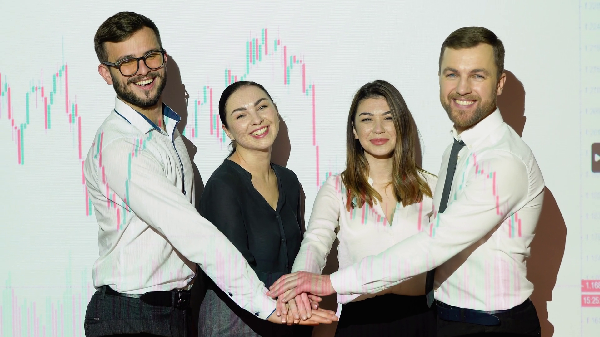 Corporate Business Team People Group Stacks Stock Footage SBV-352578806 ...