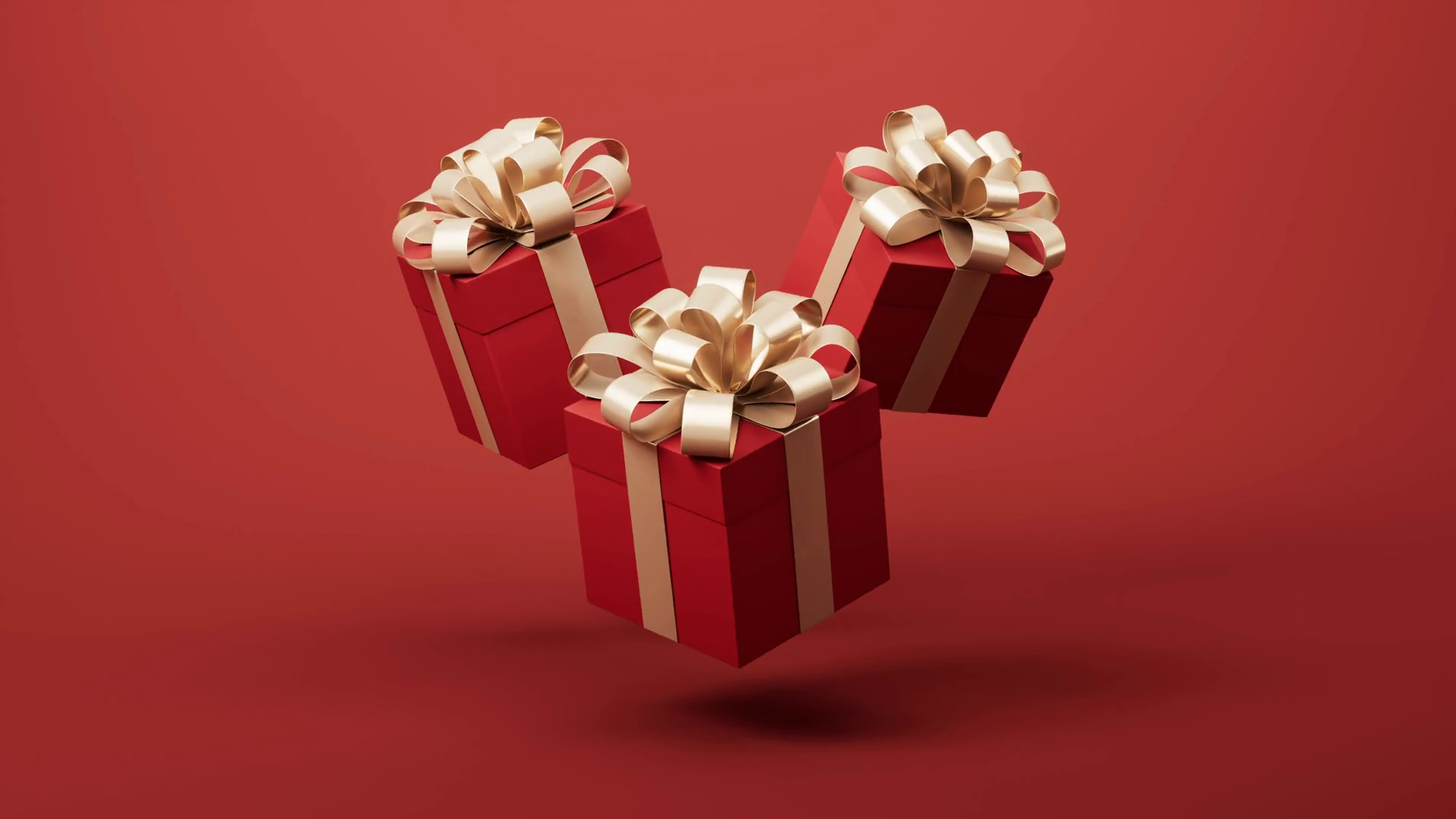 Gift Box Festival Celebration 3d Rendering Stock Motion Graphics SBV ...