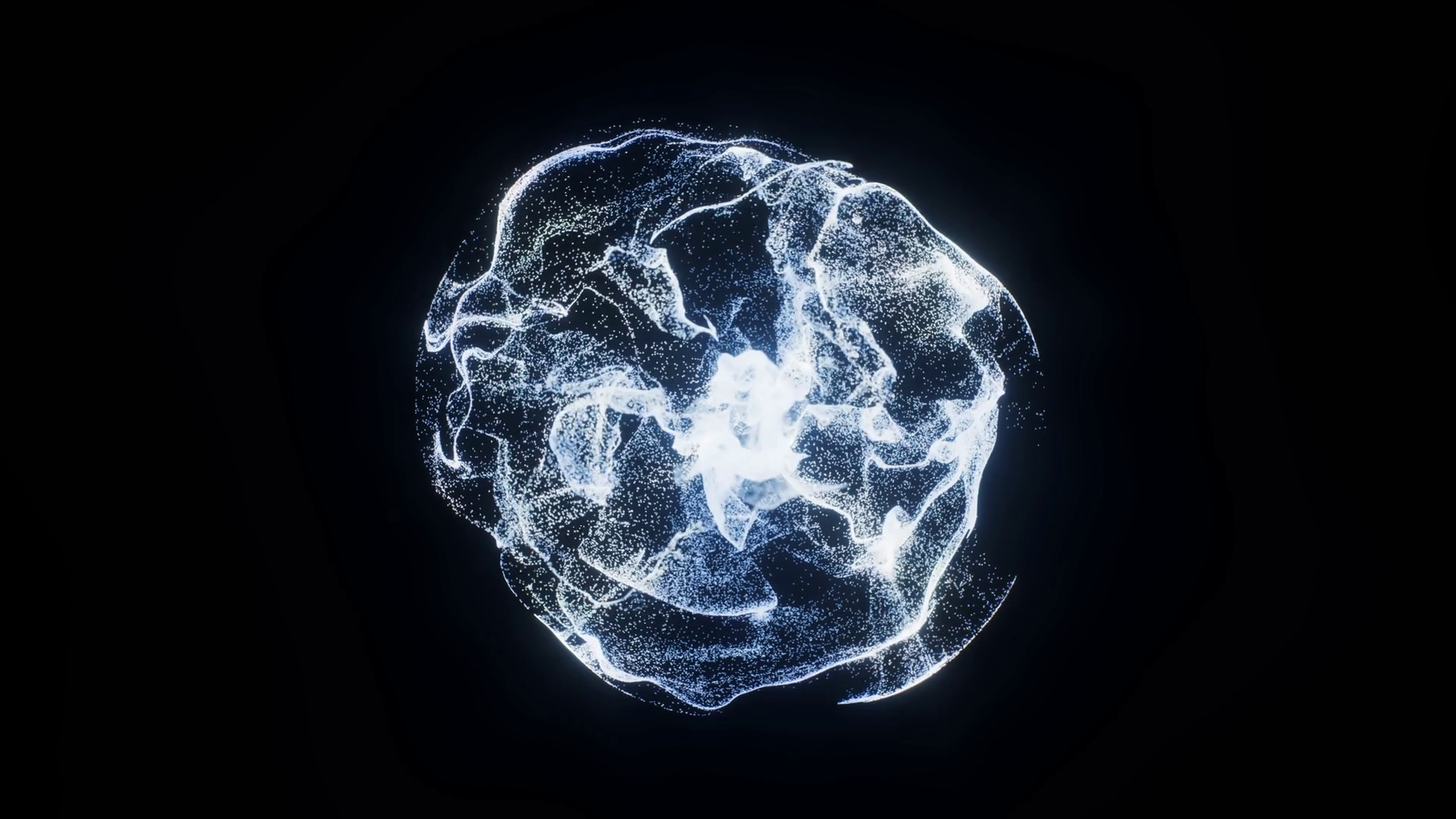 Abstract Flowing Wave Particles Background Stock Motion Graphics SBV-348781315 - Storyblocks