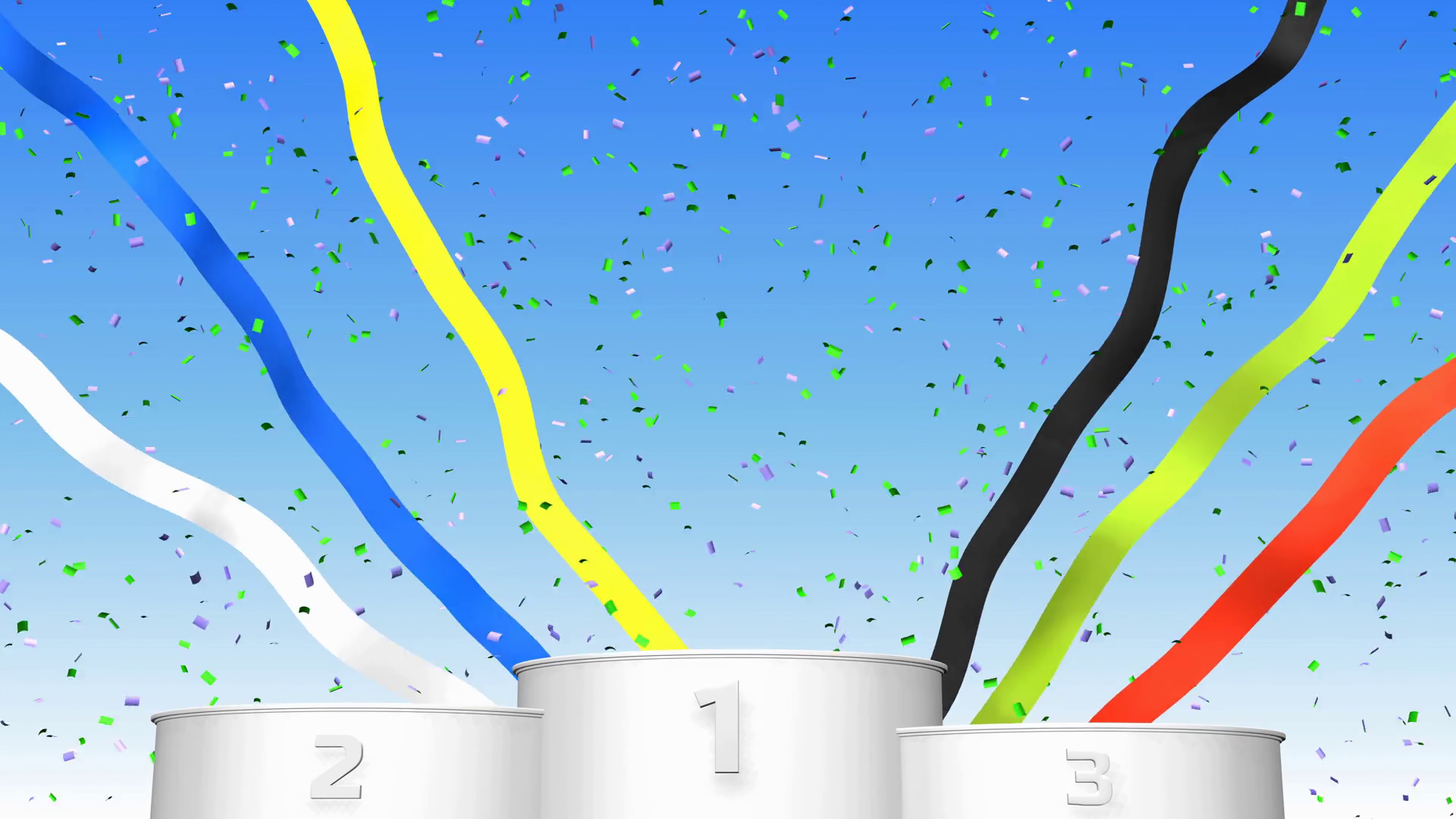 Sport 3d Podium Award Ceremony Looped Stock Motion Graphics SBV ...