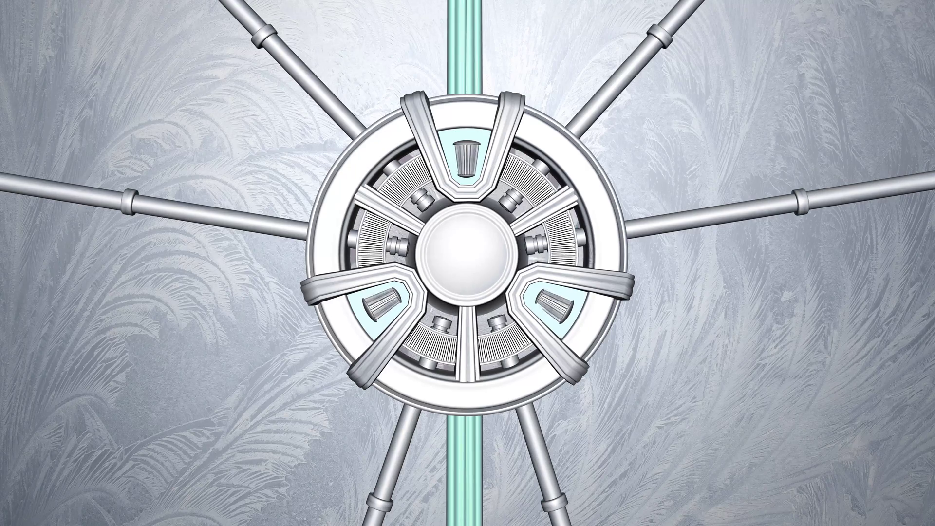 Sci-fi Gate Opening On Green Screen 3d Render Stock Motion Graphics SBV ...