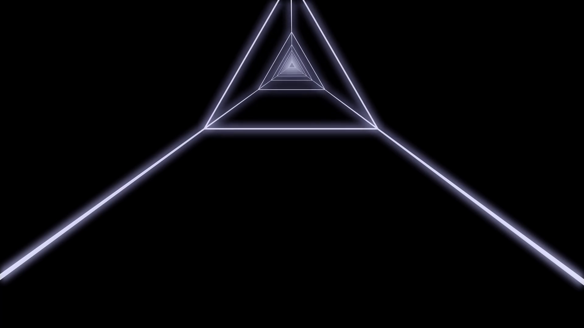 Synthwave Triangle Tunnel Background 3d Stock Motion Graphics SBV ...
