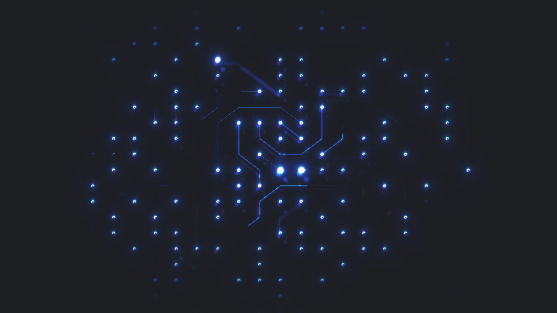 Abstract Cyber Technology Chipset Stock Motion Graphics SBV-347582690 ...