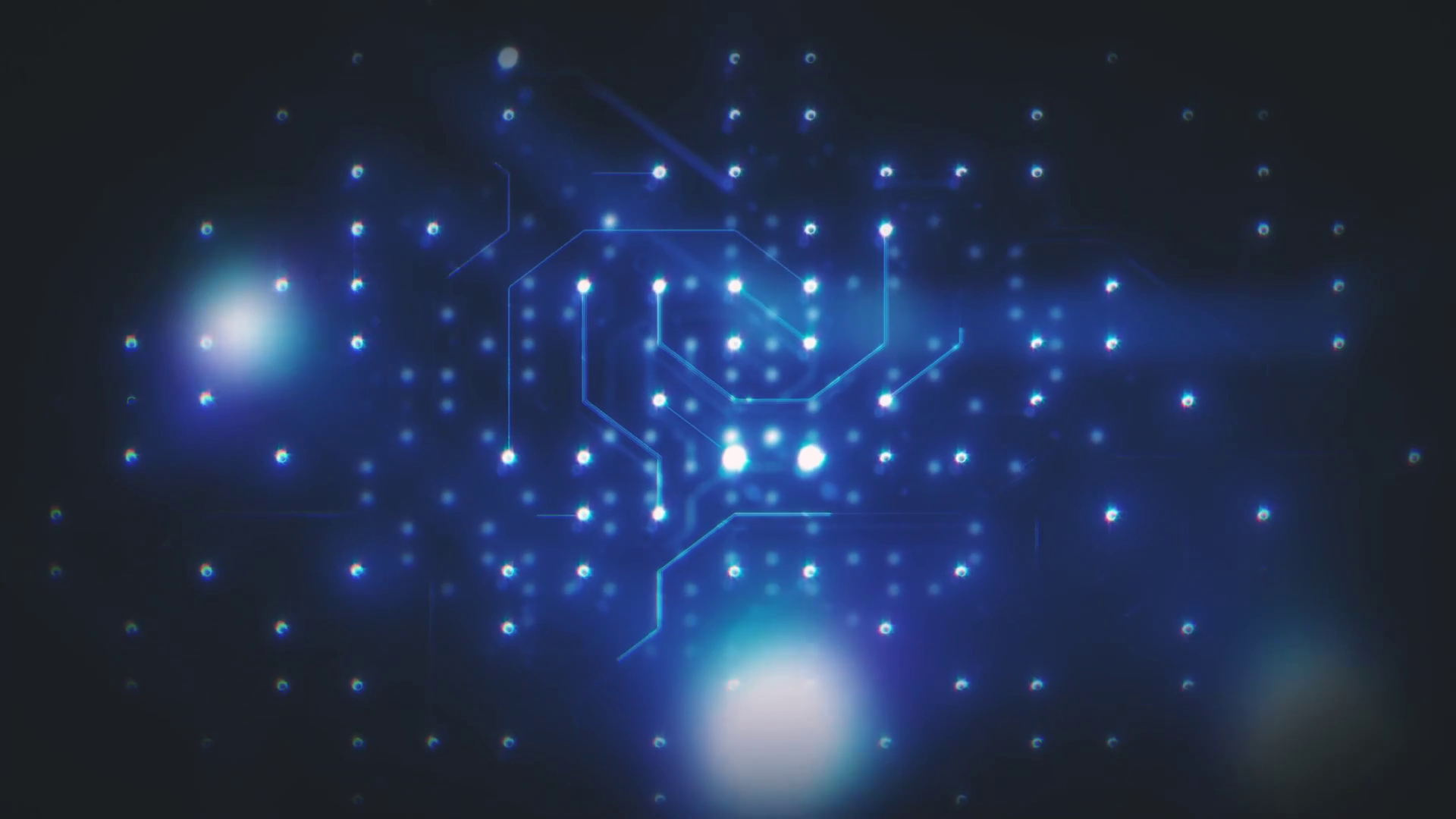 Abstract Cyber Technology Chipset Stock Motion Graphics SBV-347573726 ...