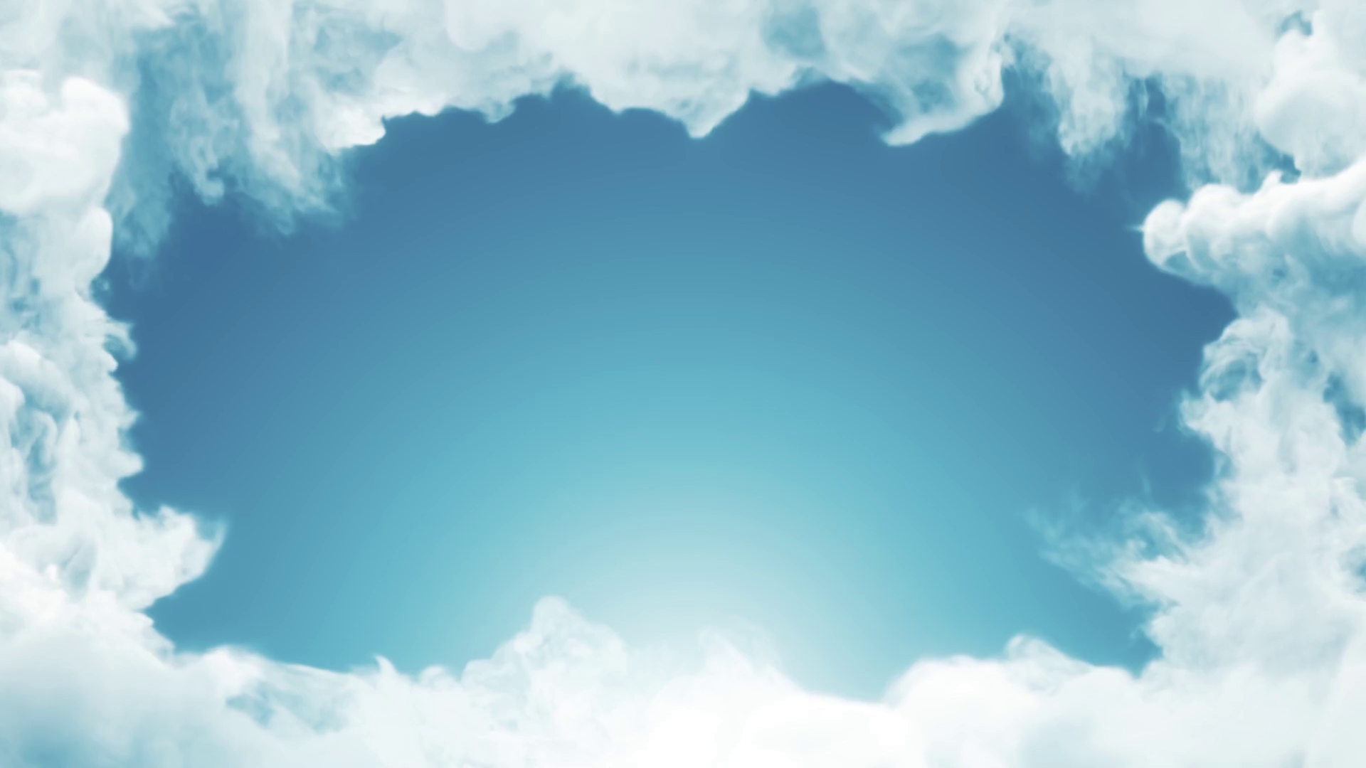 Clouds Frame On Sunny Sky Background Stock Motion Graphics SBV-347506662 - Storyblocks